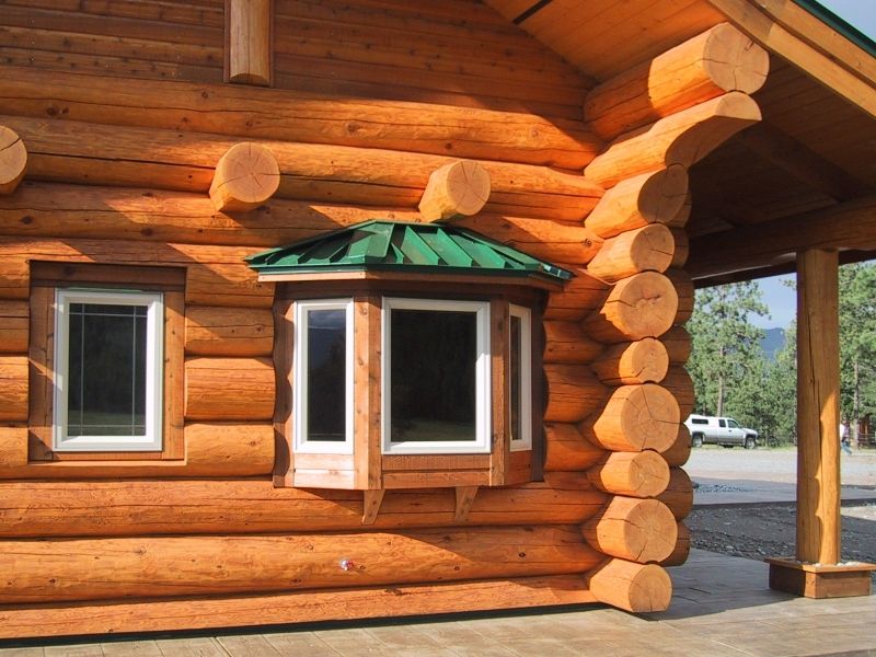 Log and Timber Scribed Log Photos Gallery - Nicola Logworks