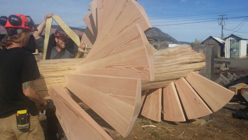 Log Stairs & Custom Timber Joinery - Nicola Logworks