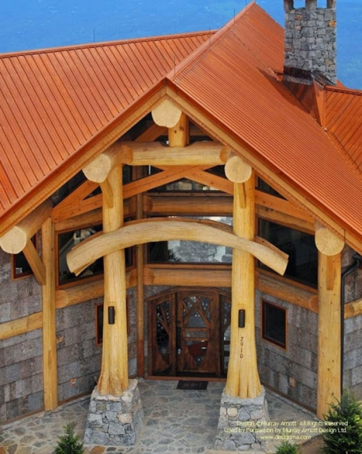 Log and Timber Post and Beam Photos Gallery - Nicola Logworks