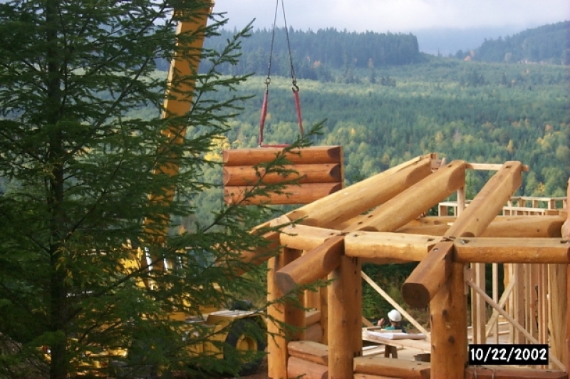 Log and Timber Piece-en-Piece Log Homes Gallery - Nicola Logworks