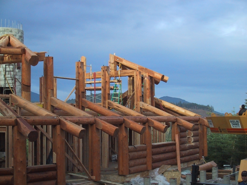 Log and Timber Piece-en-Piece Log Homes Gallery - Nicola Logworks