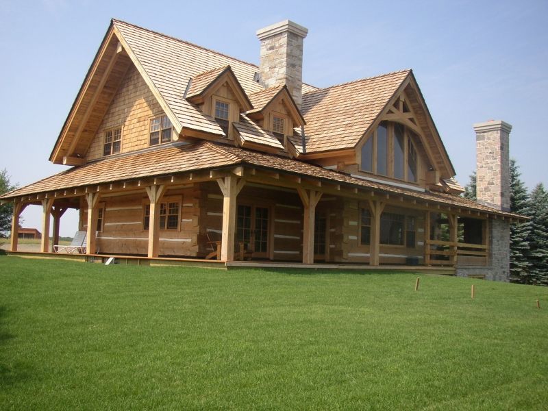 Log and Timber Dovetail Log Work Gallery - Nicola Logworks